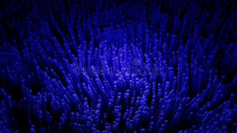 Blue Background.Design. Blue Soft Sticks in 3d Format are Moving Stock ...