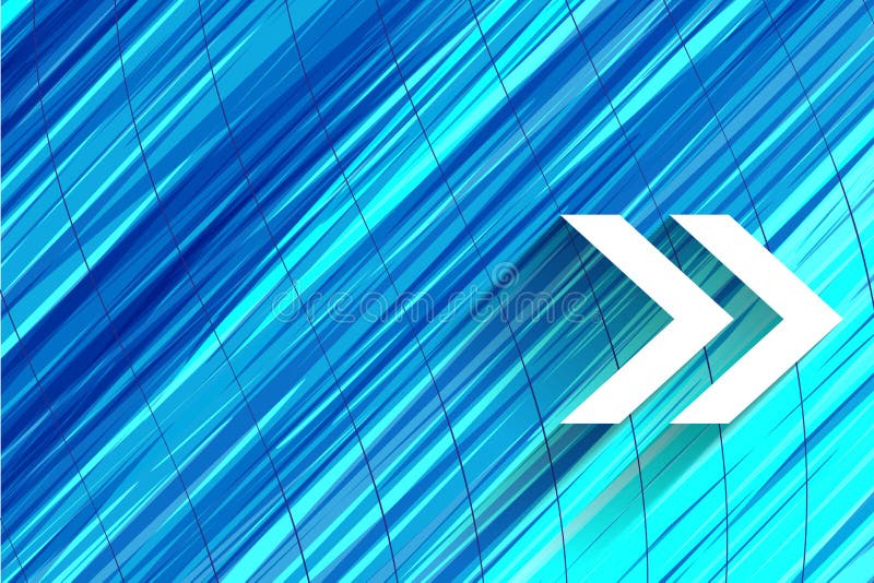 Blue Background with Diagonal Lines and a Pointer Stock Illustration ...