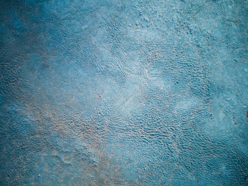 Blue Background. Dried Paint with Dust Particles Stock Image - Image of ...