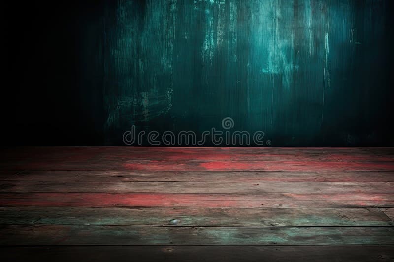 Blue Background with an Empty Background Stock Illustration ...