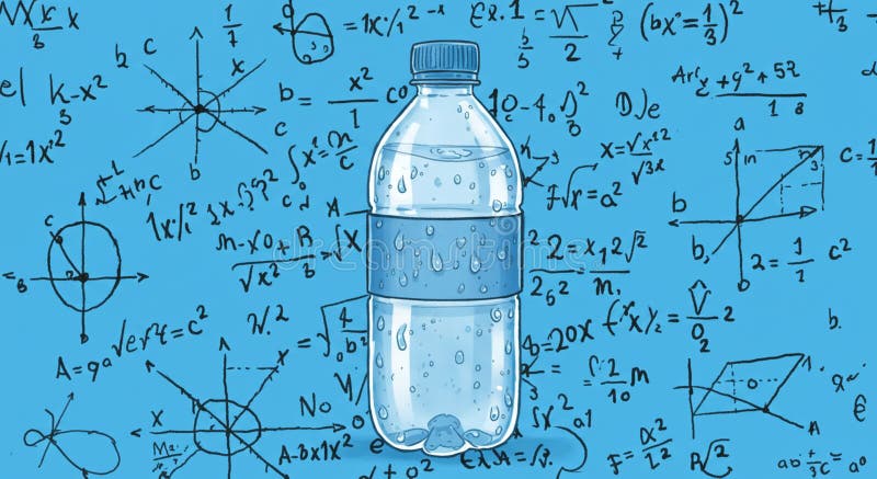 Covered Blue Plastic Water Bottle Stock Illustrations – 305 Covered ...