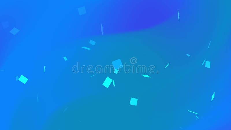 Blue Background Features Scattered Light Blue Rectangular Confetti ...