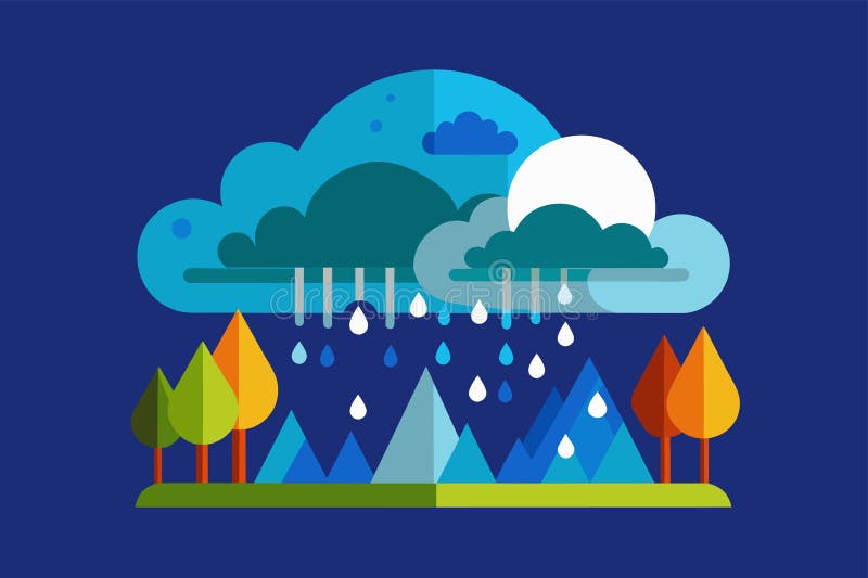 Drizzle Raining Stock Illustrations – 318 Drizzle Raining Stock ...