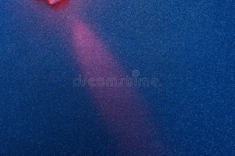 On a Blue Background in Fine White Grain a Red Diagonal Beam of Light ...
