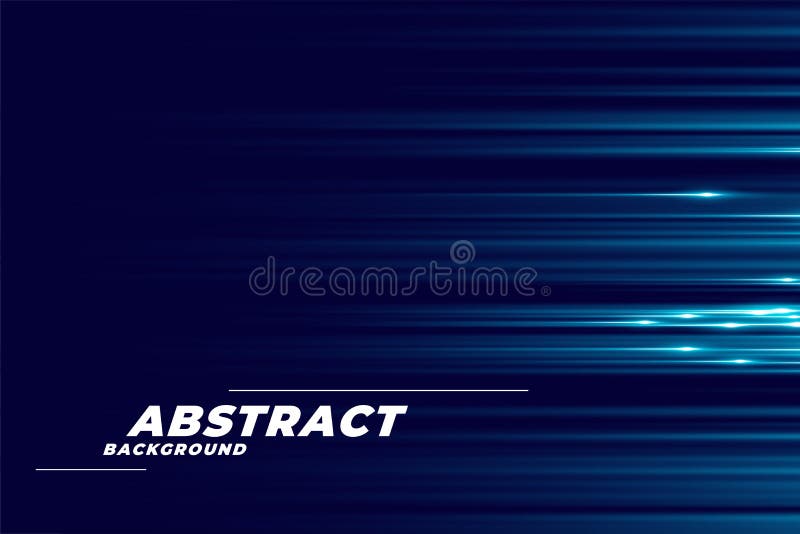 Blue Horizontal Lines,glowing Lines on Dark Blue Background Stock Image ...