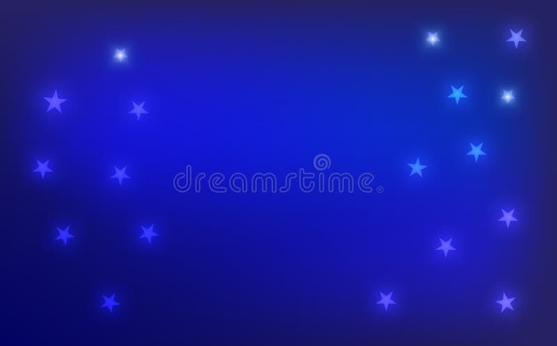 Blue Background Gradient Starlight Stock Vector - Illustration of blue ...