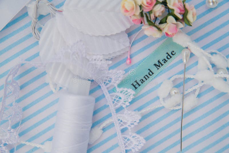 The Blue Background Handmade Stock Image - Image of hand, texture: 82621577