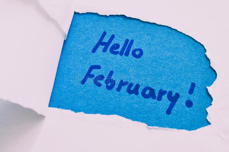 Hello February Stock Illustrations – 3,350 Hello February Stock ...