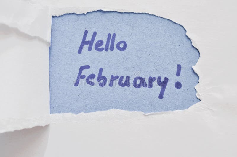 Hello February Stock Illustrations – 3,350 Hello February Stock ...