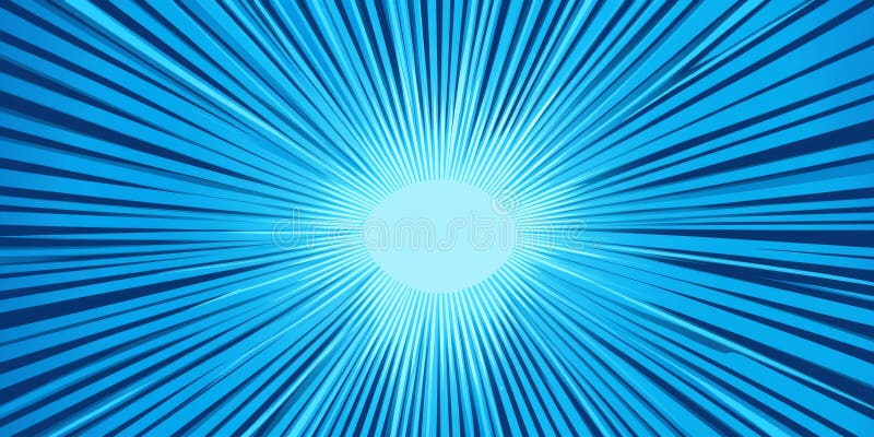 A Blue Background with Light Bursting from the Center Stock Image ...