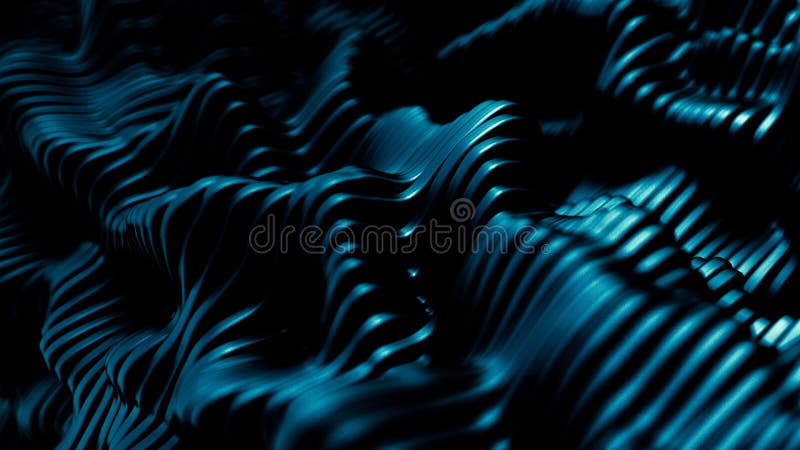 Blue Background with Lines. 3d Illustration, 3d Rendering. Stock ...