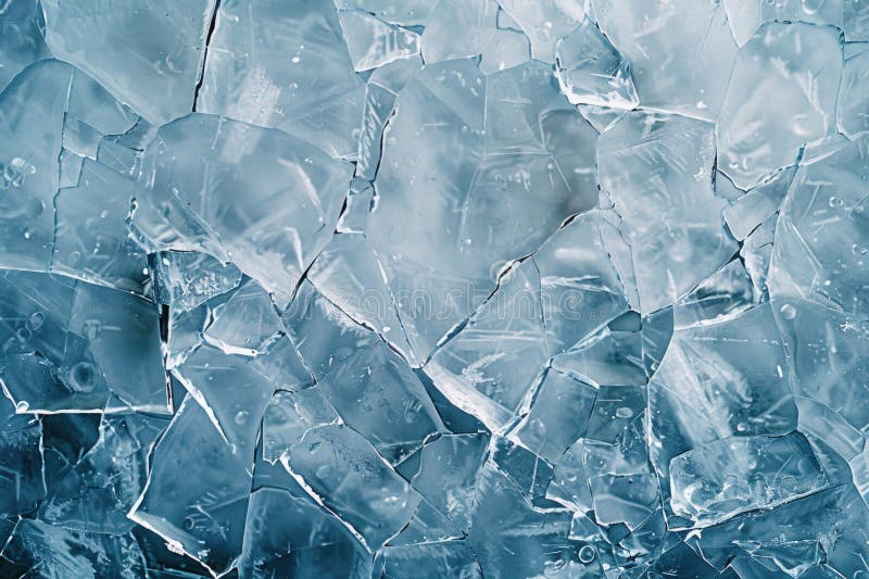 A Blue Background with a Lot of Broken Ice Stock Photo - Image of solid ...