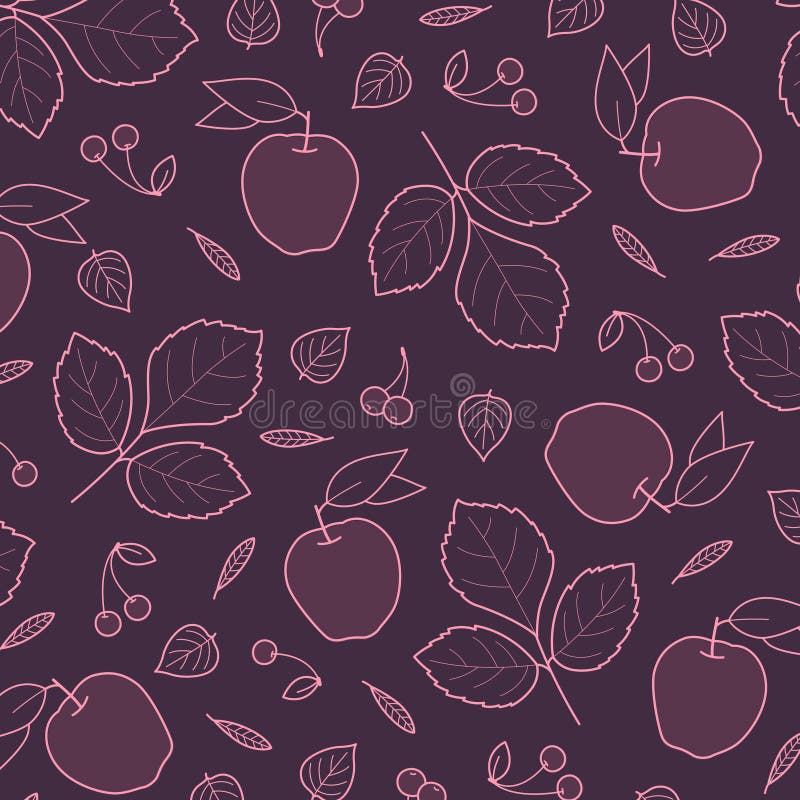 Blue Background with Many Autumn Foliage - Vector Stock Vector ...