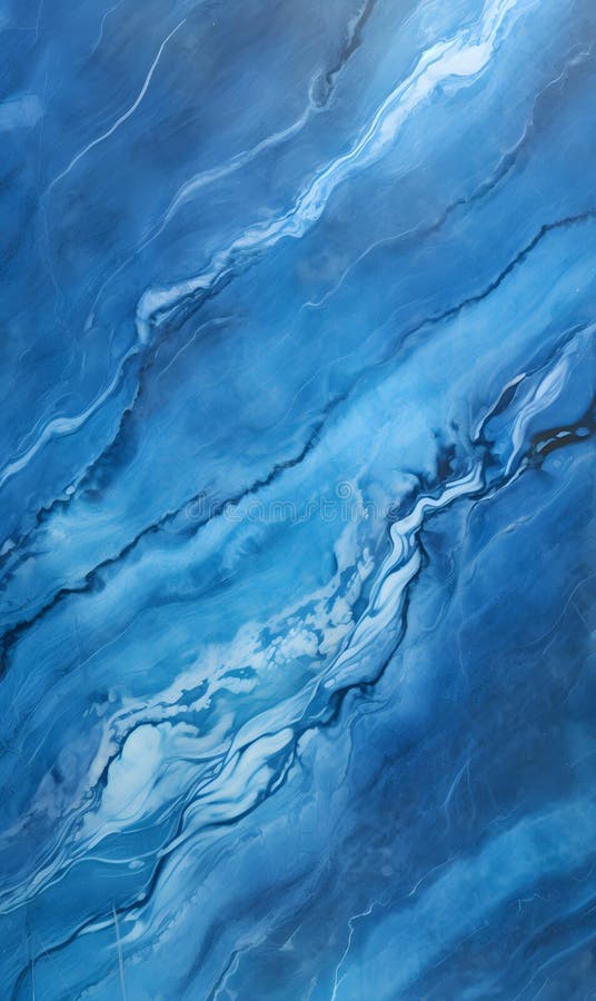 Blue Marble Background. Abstract Blue Background with Marble Texture ...