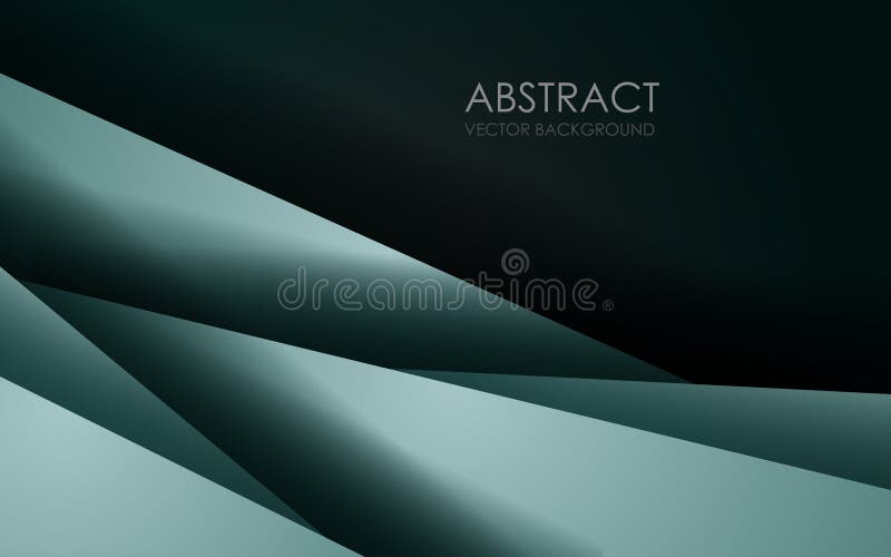 Blue Background Overlap Dimension Grey Vector Illustration Message ...