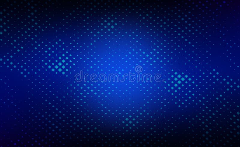 A Blue Background with a Pattern of Dots and Star, Abstract Blue ...