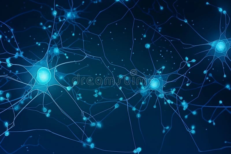 A Blue Background with a Picture of the Brain and the Words Neurology ...