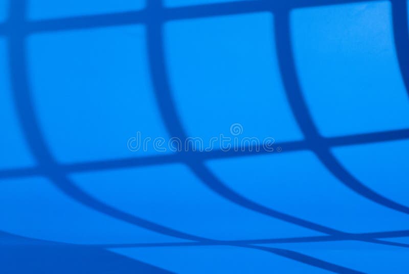 Blue Background for Product Presentation with Beautiful Window Light ...