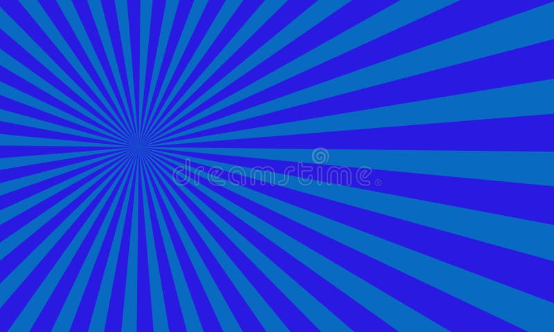 Blue Background with Retro Rays. Stock Vector - Illustration of present ...