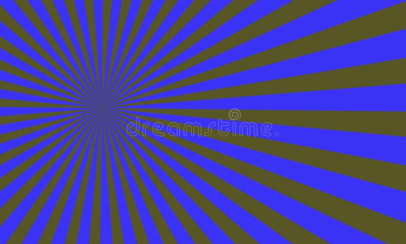 Blue Background with Retro Rays. Color Abstract Ray Star Burst ...