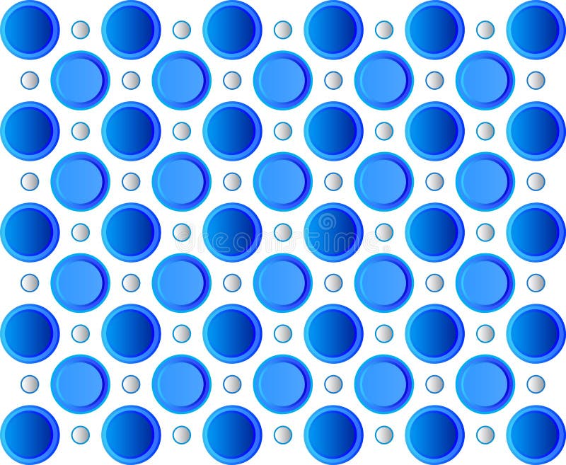 Blue Background Round Shape. Vector Stock Vector - Illustration of ...