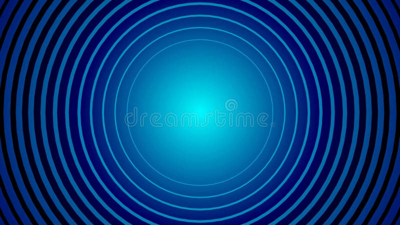 Blue Background and Round Shapes Animation. Seamless Animation ...