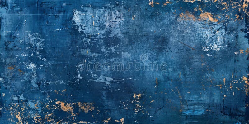 Blue Background with Scratches and Marks, in Navy and Blue Colors ...