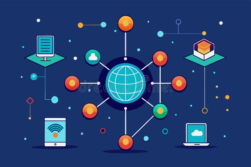 Connectivity Logo Stock Illustrations – 10,888 Connectivity Logo Stock ...