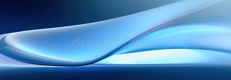 A Blue Background with Slanted Light and Table, in the Style of Blurred ...