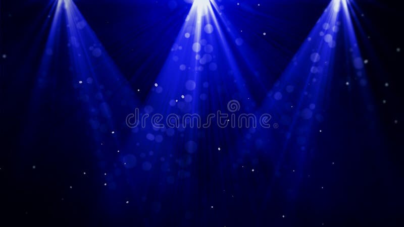 Blue Background with a Spotlight Stock Illustration - Illustration of ...