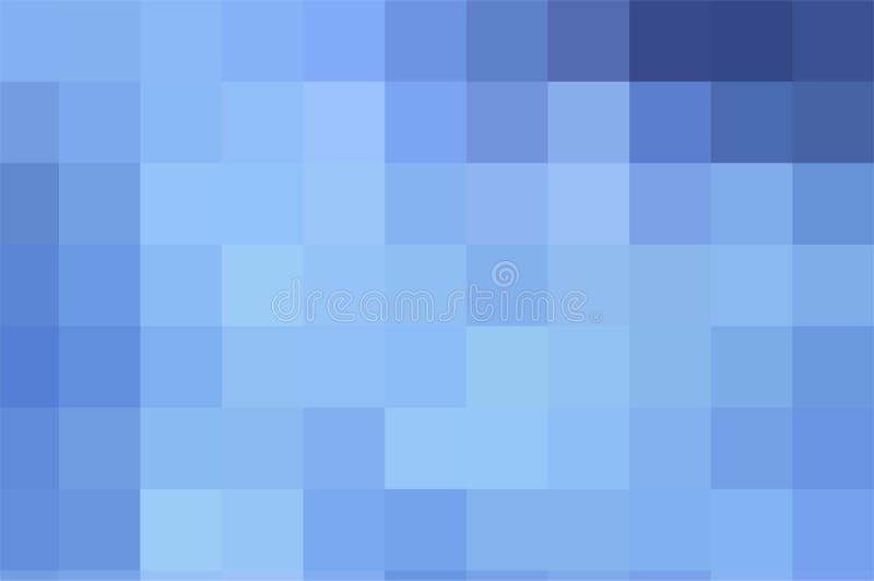 Blue Background from Squares. Geometric Texture from Blue Tones Squares ...