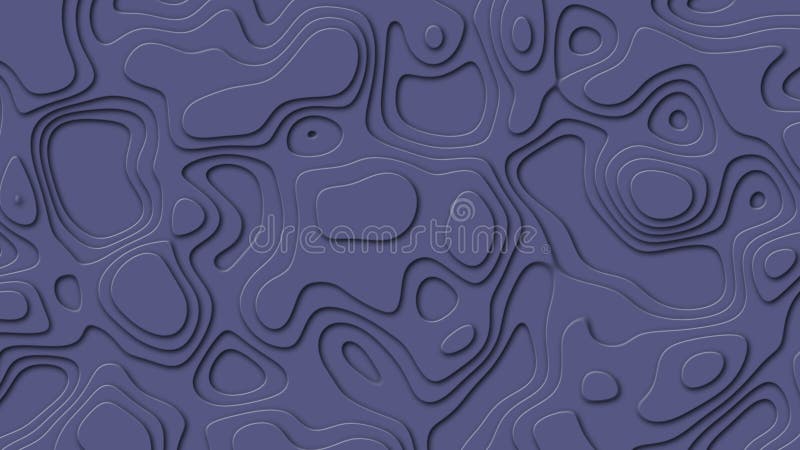Blue Background on Theme Geodesy or Topography. Abstract Topographic ...