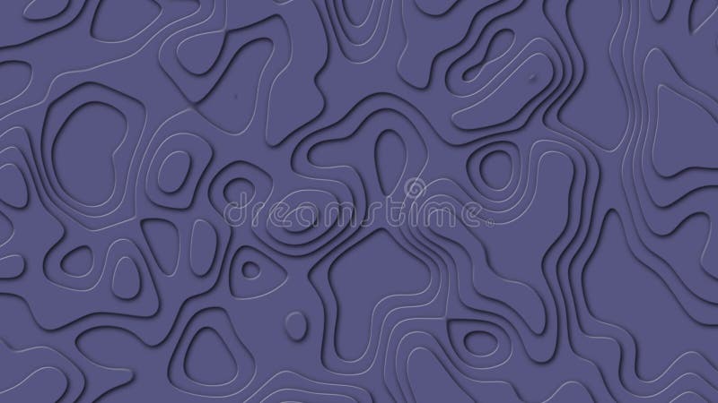 Blue Background on Theme Geodesy or Topography. Abstract Topographic ...