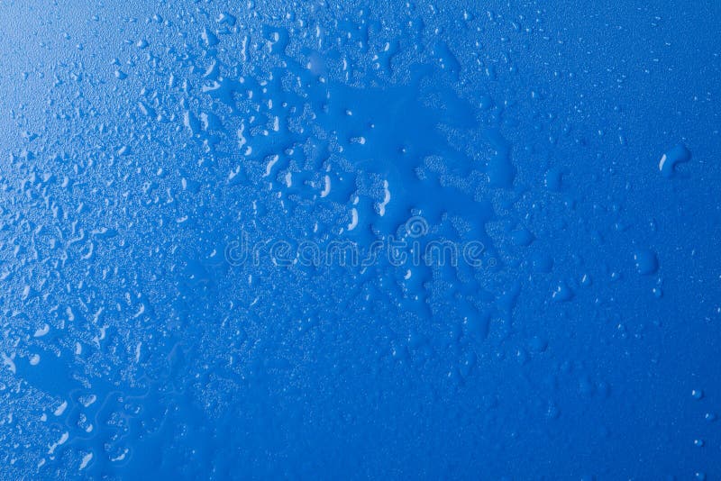 Blue Background with Water. Wet Background Stock Image - Image of relax ...