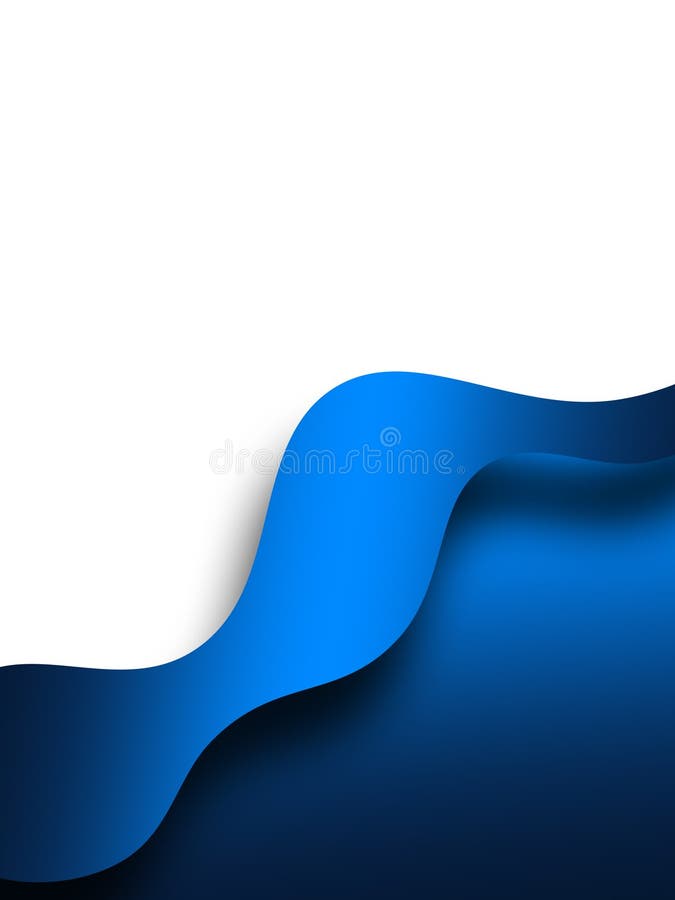 Blue Background Wave Illustration Lighting Effect Graphic for Text and ...
