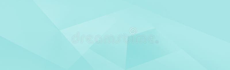 Blue Background for Wide Banner, Design Template Stock Illustration ...
