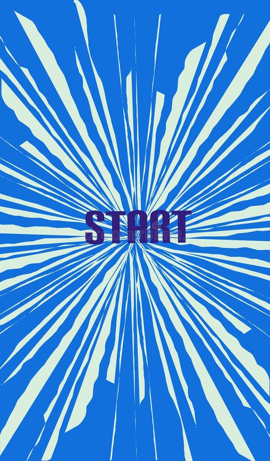 Blue background word start stock illustration. Illustration of paint ...