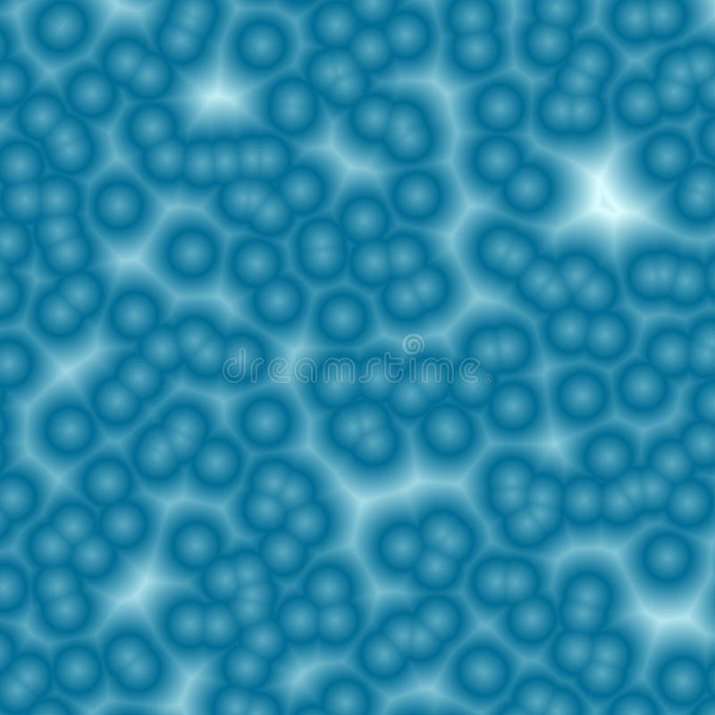 Blue Bacteria Cells Science Illustration Stock Illustration ...