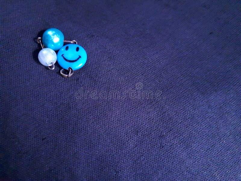 Blue ball emoticon smile . stock photo. Image of blue - 230470240