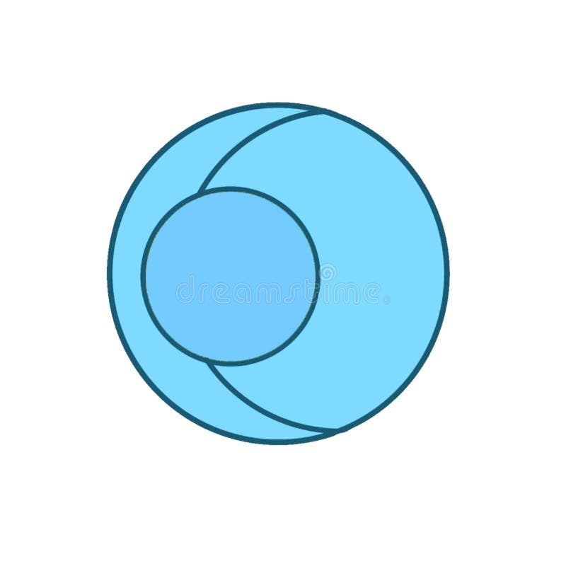 Blue ball logo stock illustration. Illustration of presentation - 244220804