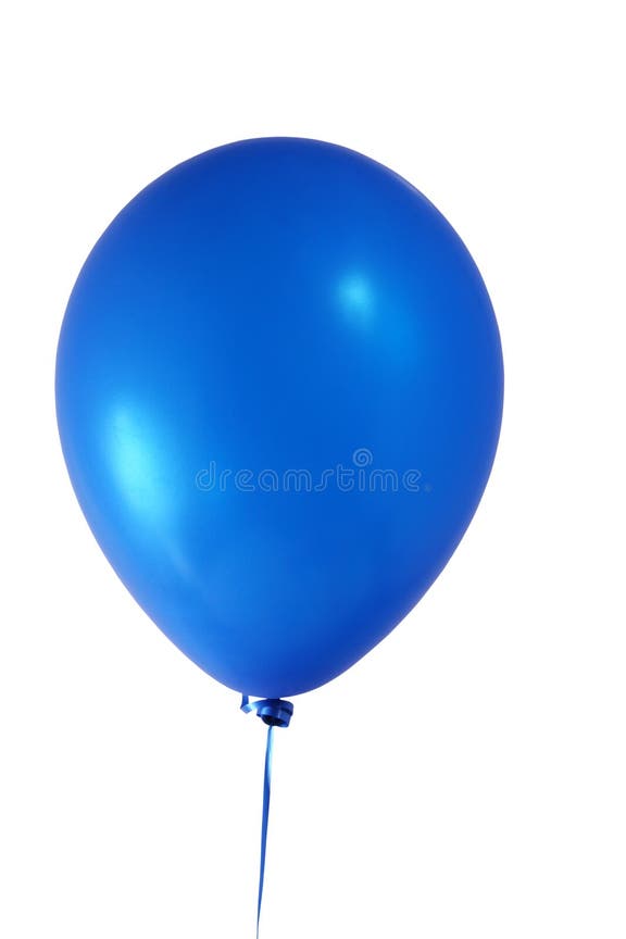 Blue balloon stock photo. Image of festive, background - 1369916