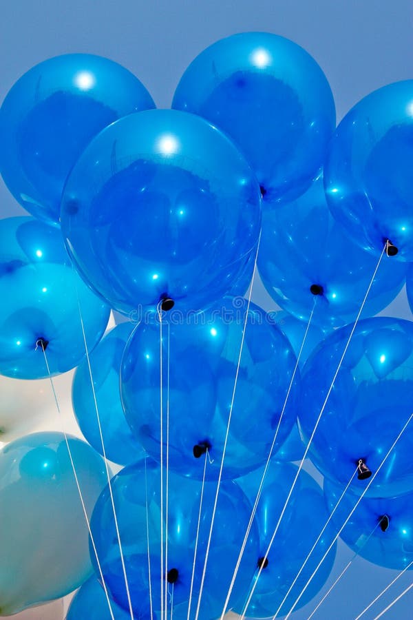 Blue balloon stock photo. Image of balloon, festival, funny - 7967652