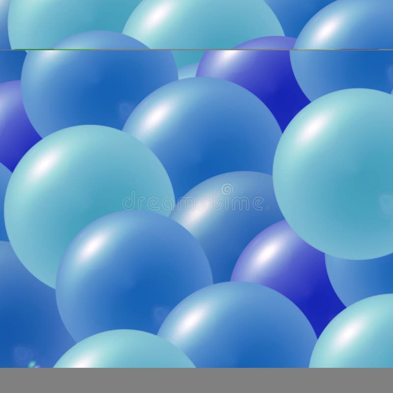 Blue balloons stock illustration. Illustration of invitation - 3841039