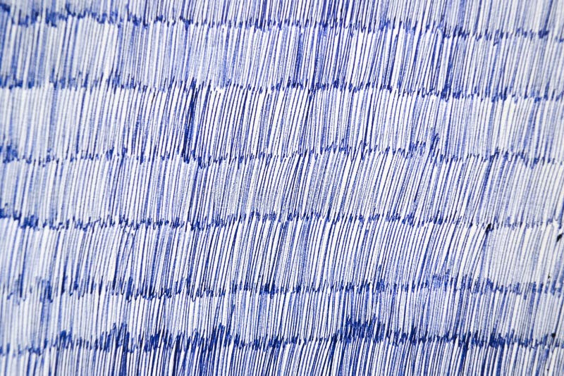 Blue Ballpoint Pen on White Paper Stock Photo - Image of graphic, paper ...