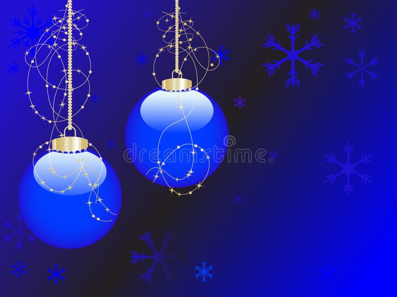 Blue balls stock vector. Illustration of gold, ball, frame - 21876017