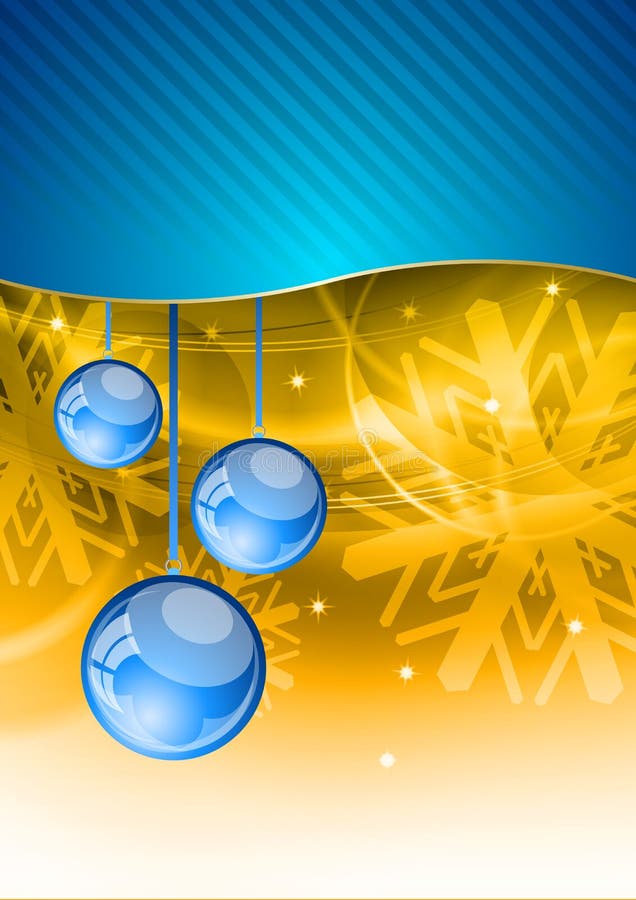 Blue balls stock vector. Illustration of christmas, graphic - 22033234