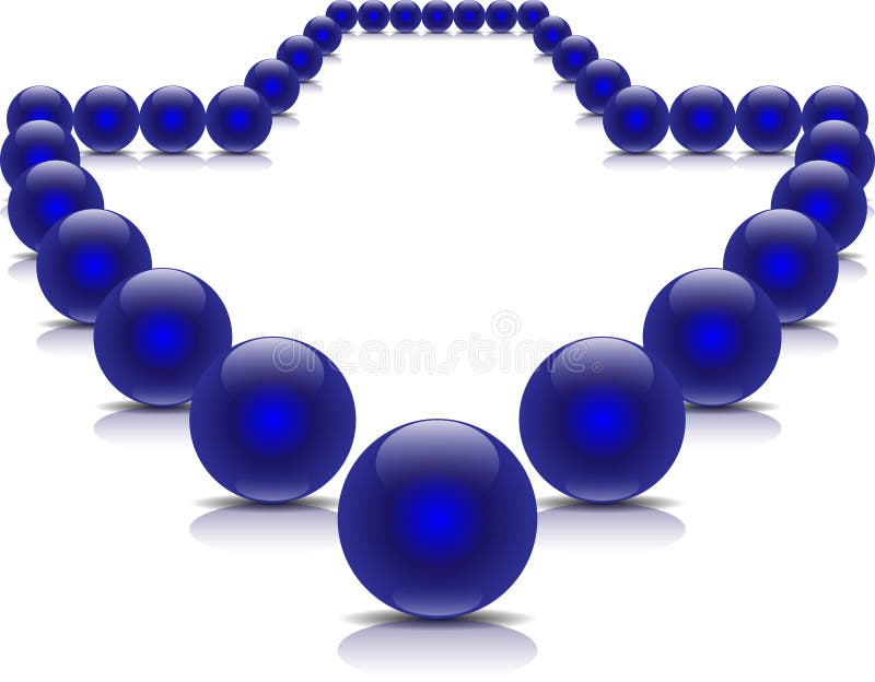 Blue balls in arrow form stock vector. Illustration of arrow - 12955901