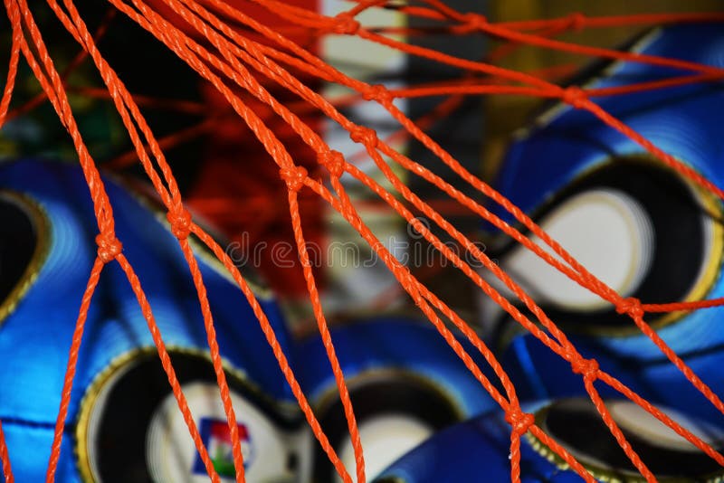 Orange Balls on Black Background Stock Image - Image of room ...