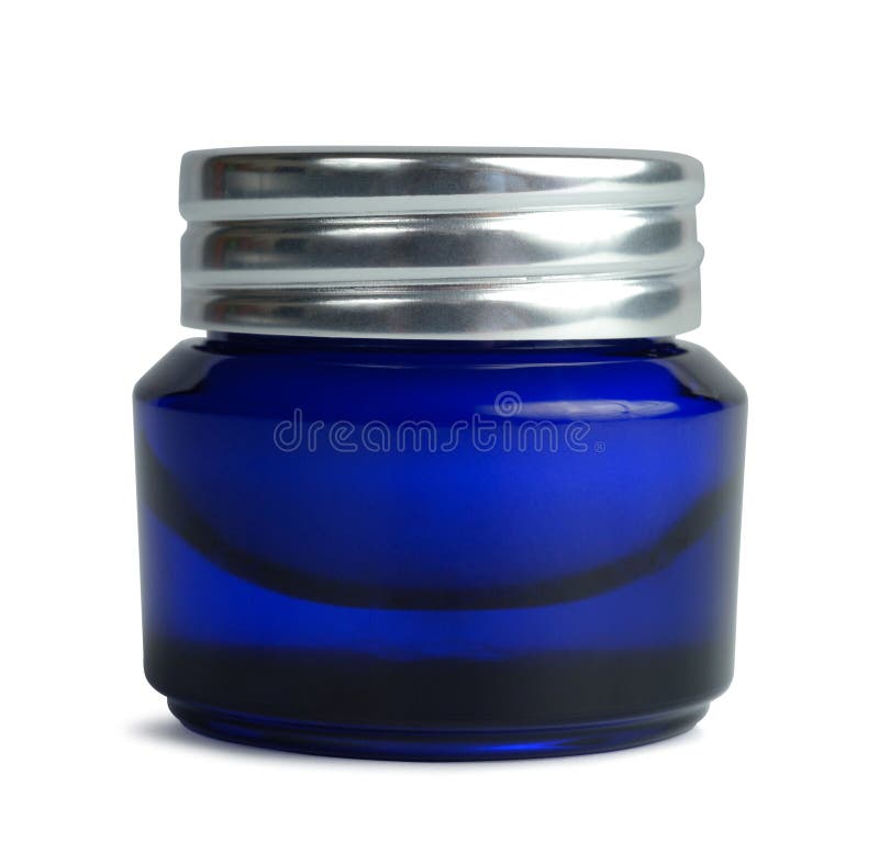 Blue lip balm isolated stock photo. Image of blue, object - 150636778