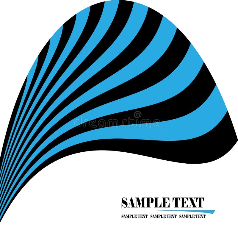 Blue Banner stock vector. Illustration of ornament, leaf - 5402411